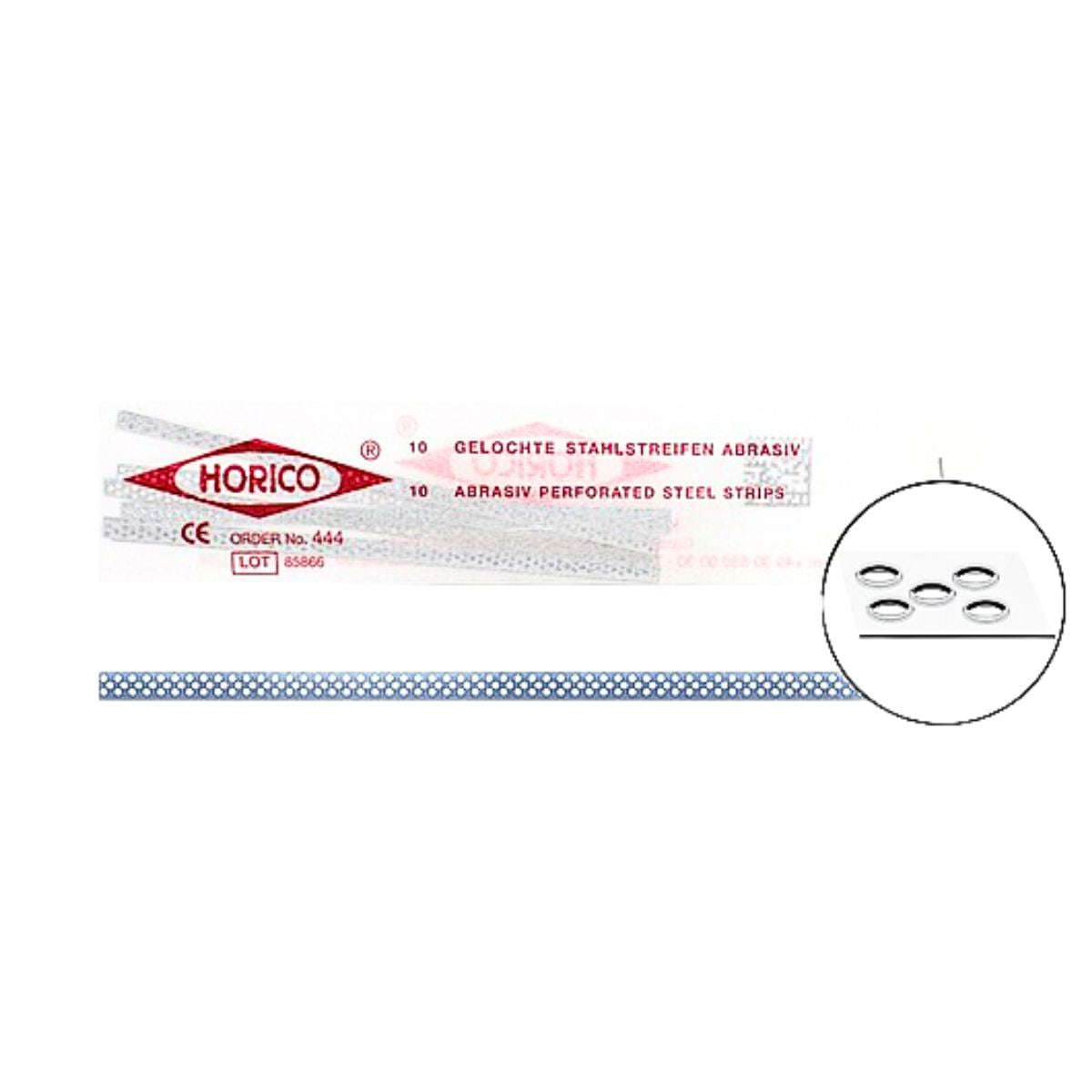 Horico Perforated Metal Strips For Plaque and Tartar Removal – HO-444